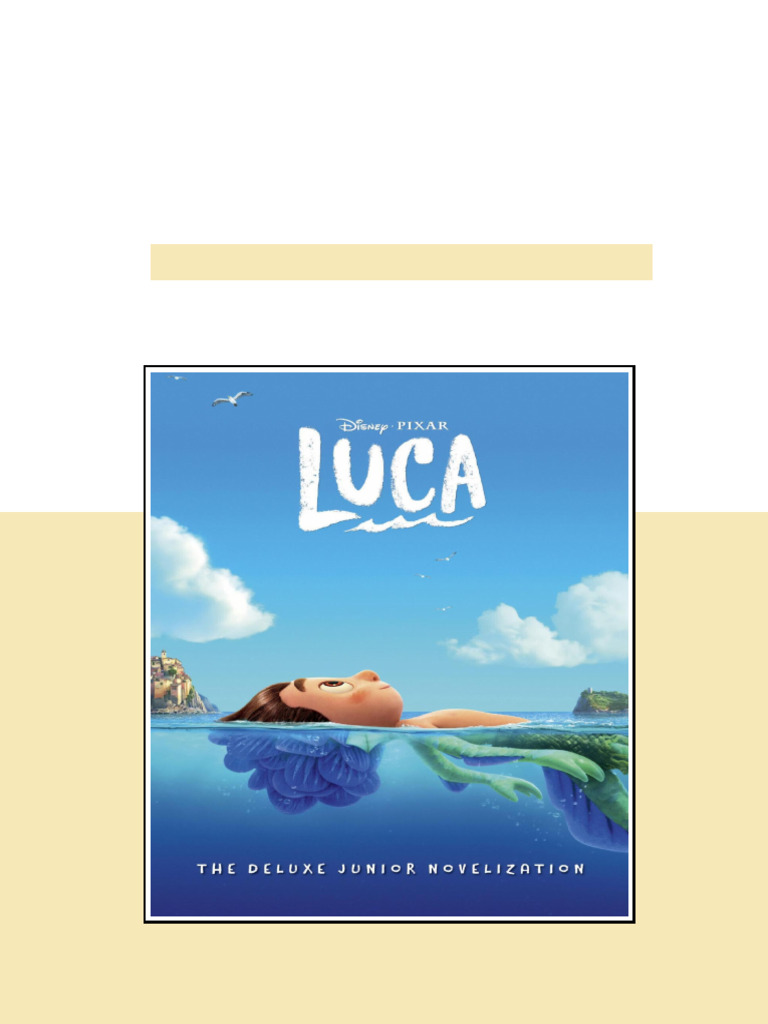 Luca Junior Novel Deluxe Edition Disney Books - ebook and textbook ...