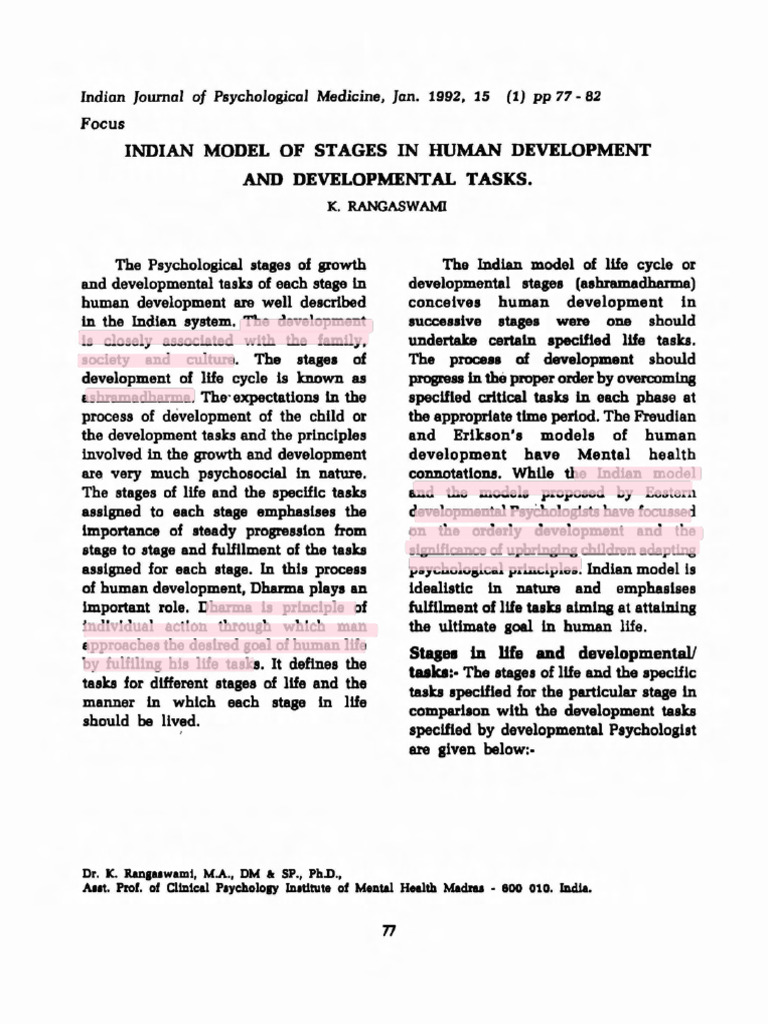 CAD UNIT 1 | PDF | Developmental Psychology | Parenting