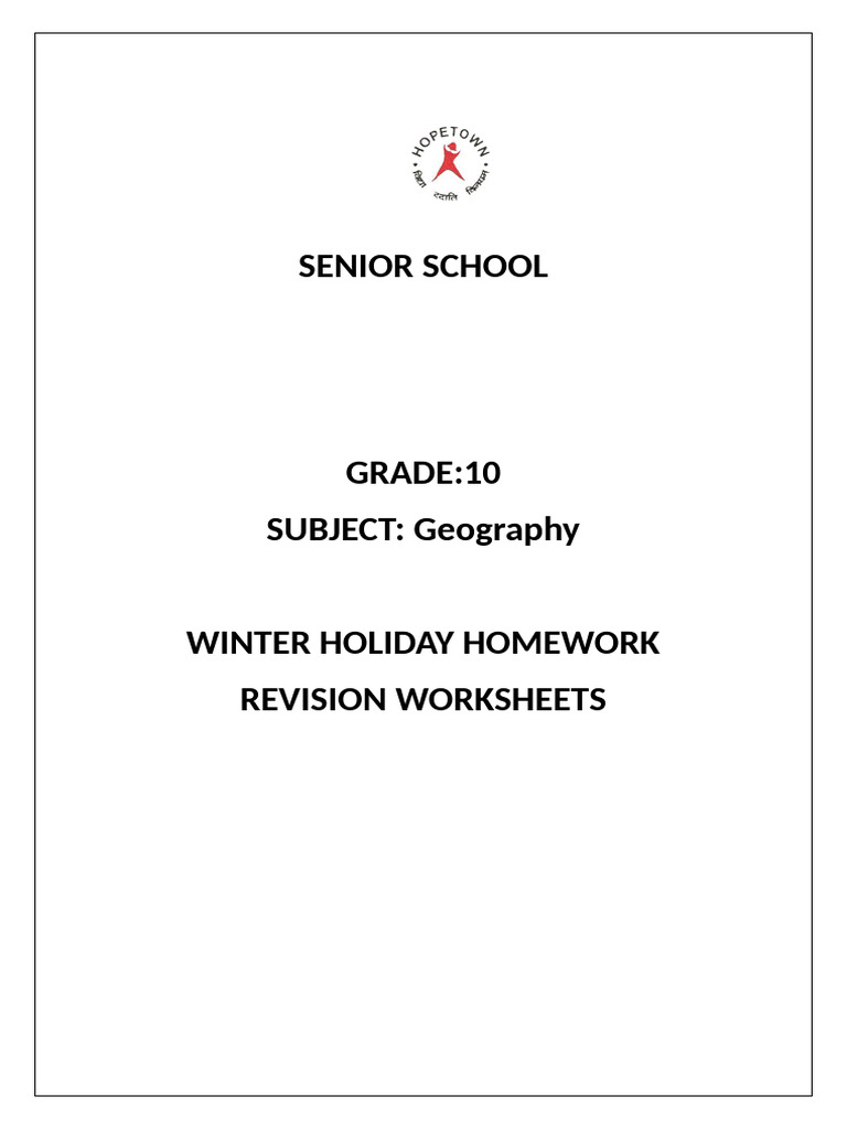 Grade 10 Geography Exam Techniques and Homework | PDF | Rain | Irrigation