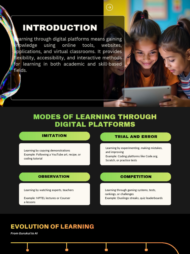Learning through digital platform _20251223_015802 | PDF | Learning ...