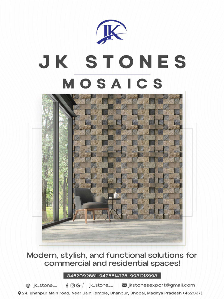 j.k Stone Mosaics_compressed | PDF | Wall | Mosaic
