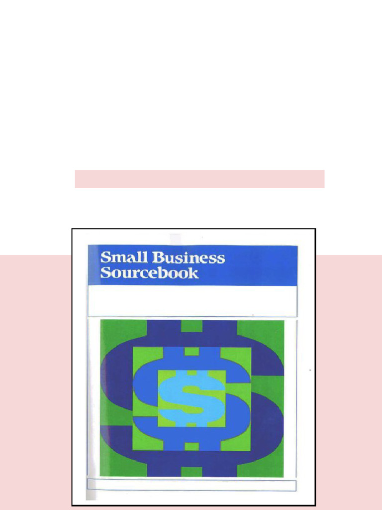 (Ebook) Small Business Sourcebook: 6 Volume Set: The Entrepreneur's ...
