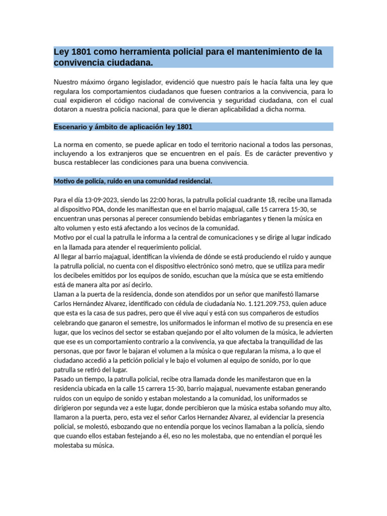 Bullert Alerta Temprana 030 | PDF | Policía | ruido
