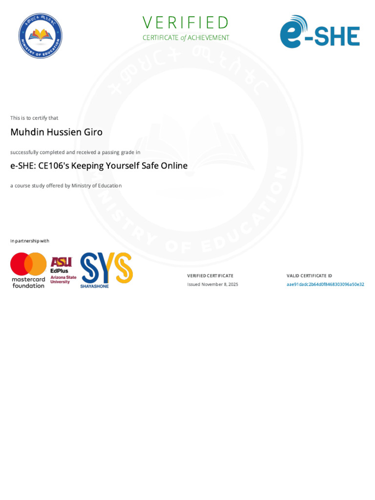 Muhdin Hussien | PDF