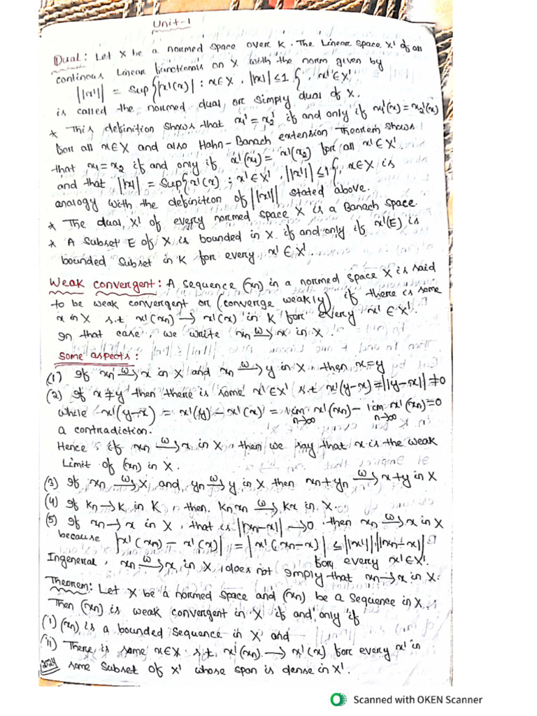 Functional Analysis -2 | PDF