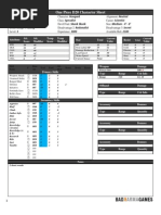 Leverage Character Sheet Official | PDF