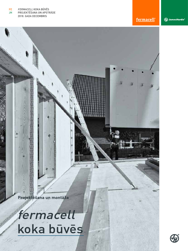 Koka Eku Projektesanas Pamatprincipi Ar Fermacell Un James Hardie | PDF