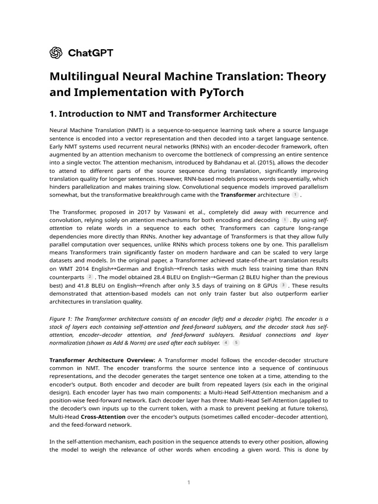 Multilingual NMT with Transformer Models | PDF | Linguistics | Learning