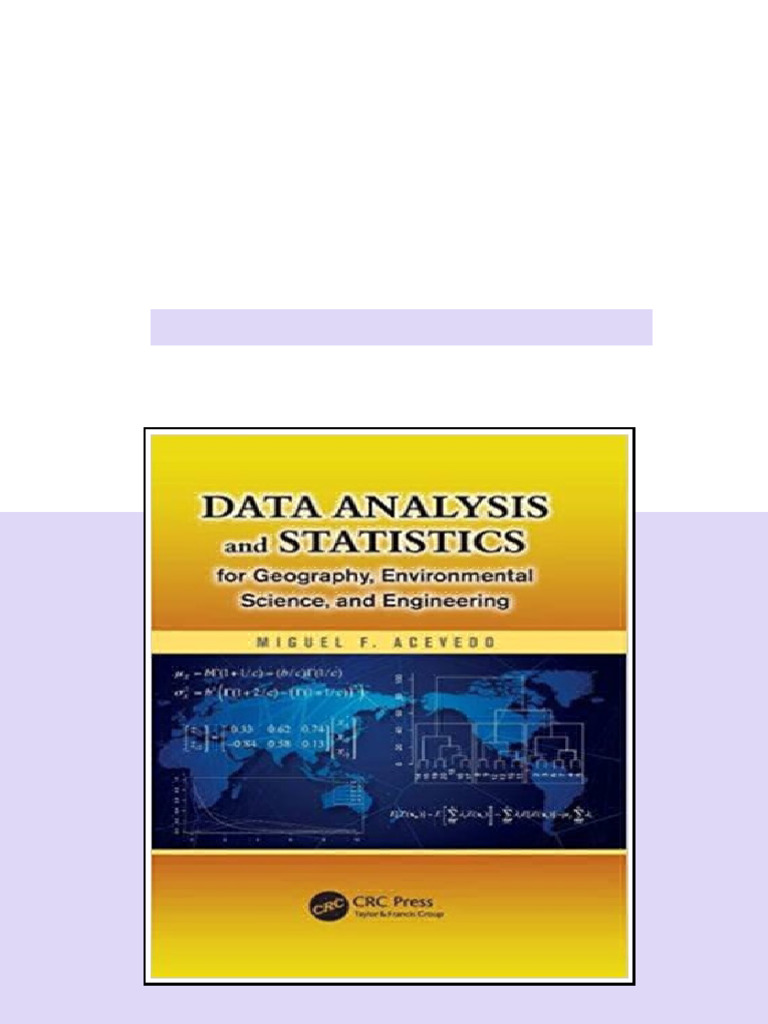 Data Analysis and Statistics for Geography Environmental Science and ...