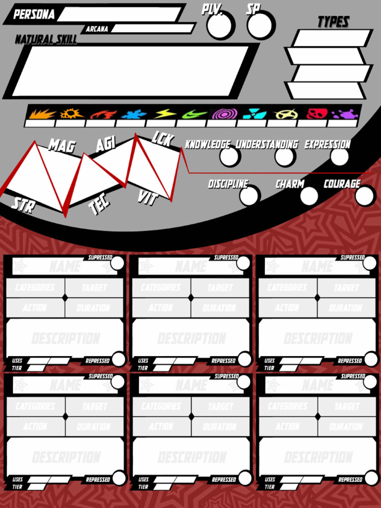 Persona Sheet (1.0) | PDF