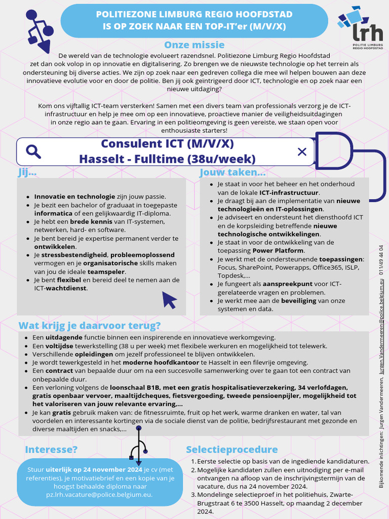 Vacature Consulent ICT | PDF