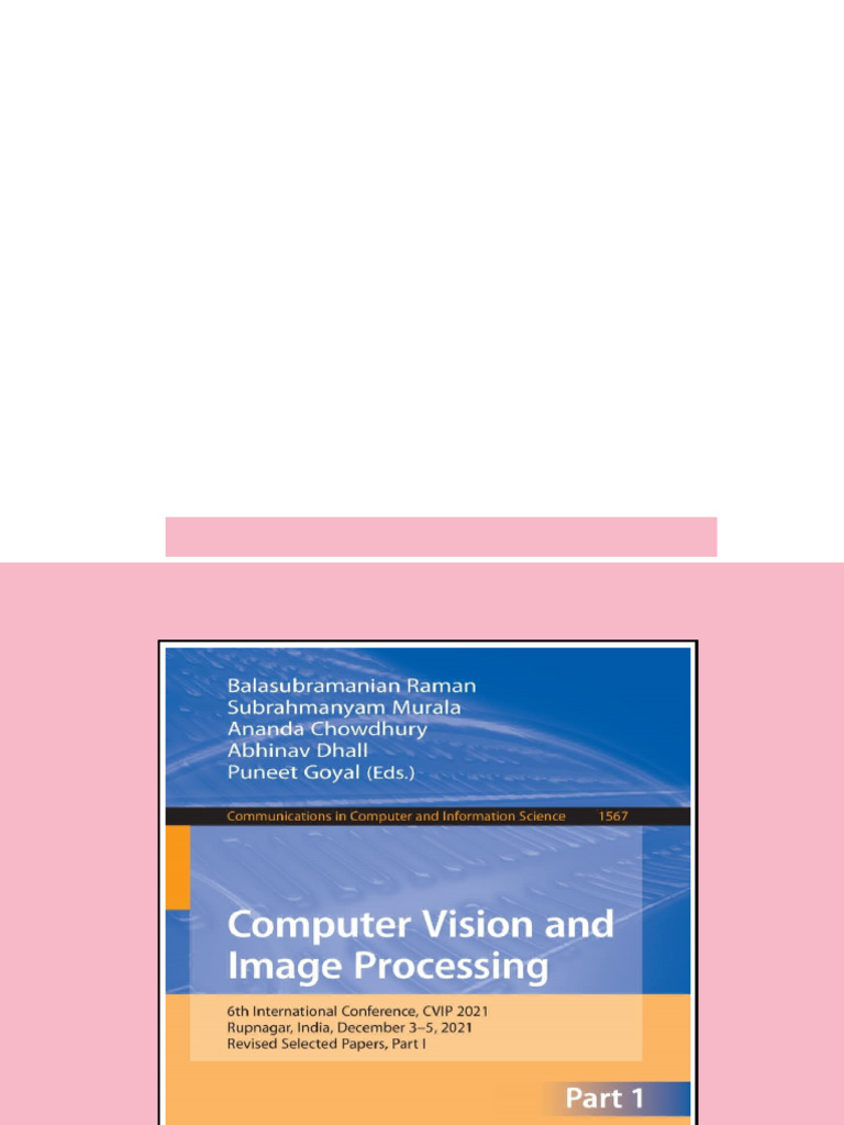 (Ebook) Computer Vision and Image Processing 6th International ...