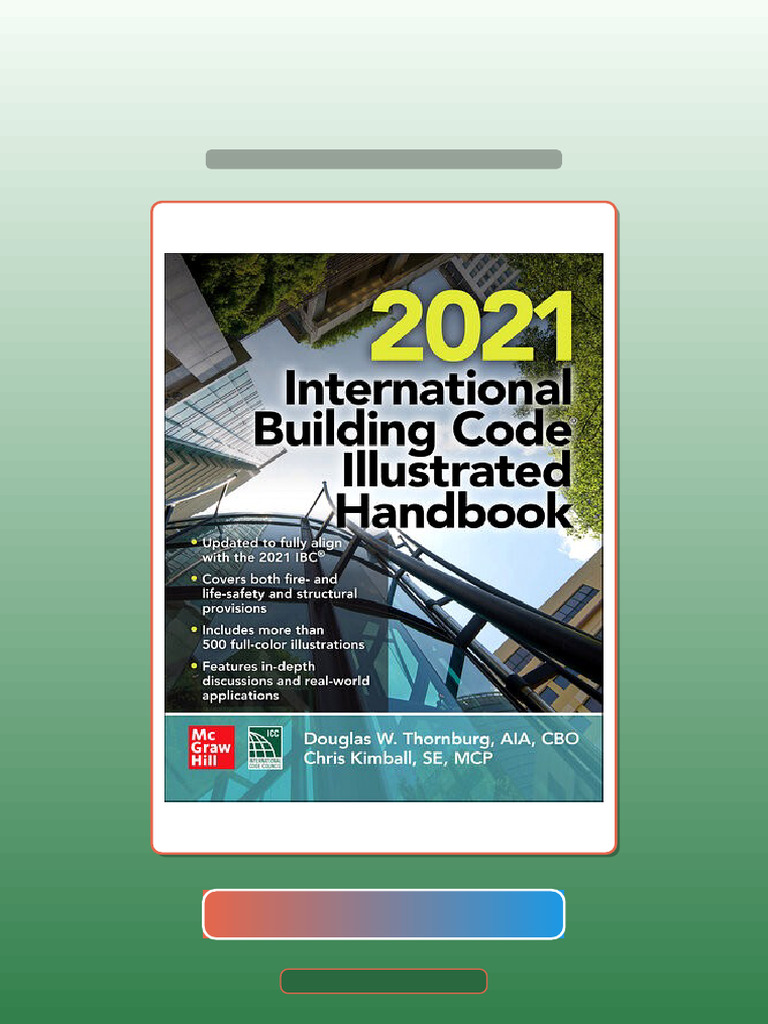 Test Bank for 2021 International Building Code Illustrated Handbook 1st ...