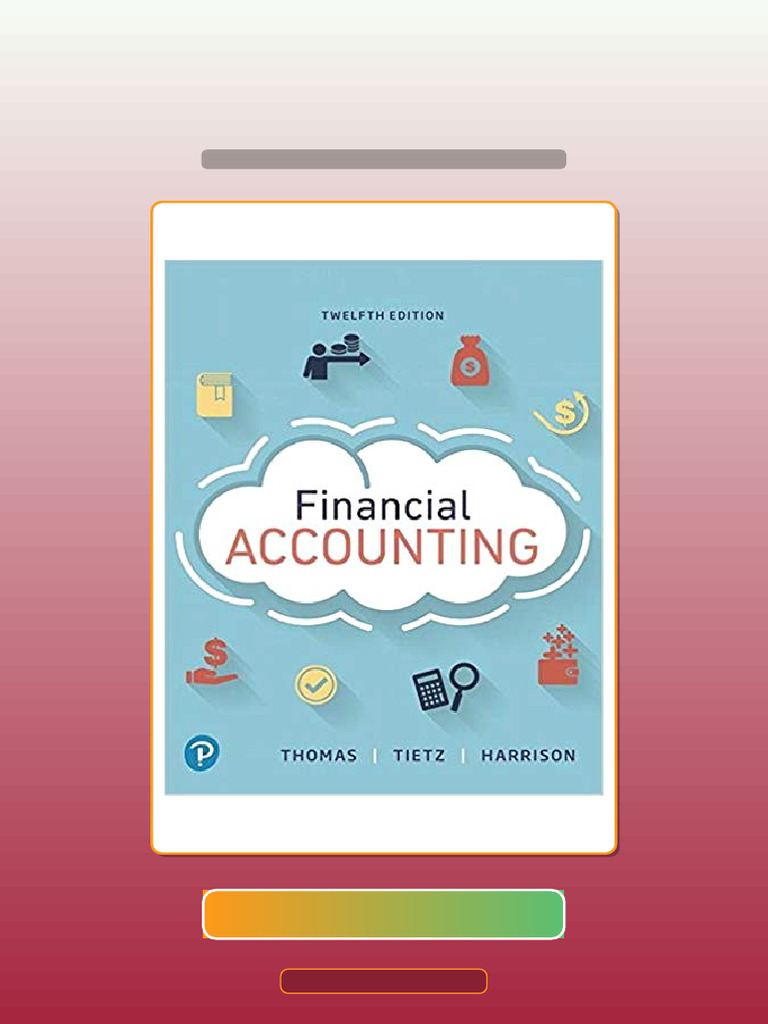 Financial Accounting 12th by Thomas Test Bank | PDF | Science | Curriculum