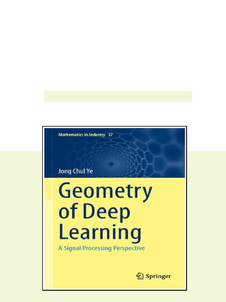 (Ebook) Geometry of Deep Learning: A Signal Processing Perspective by ...