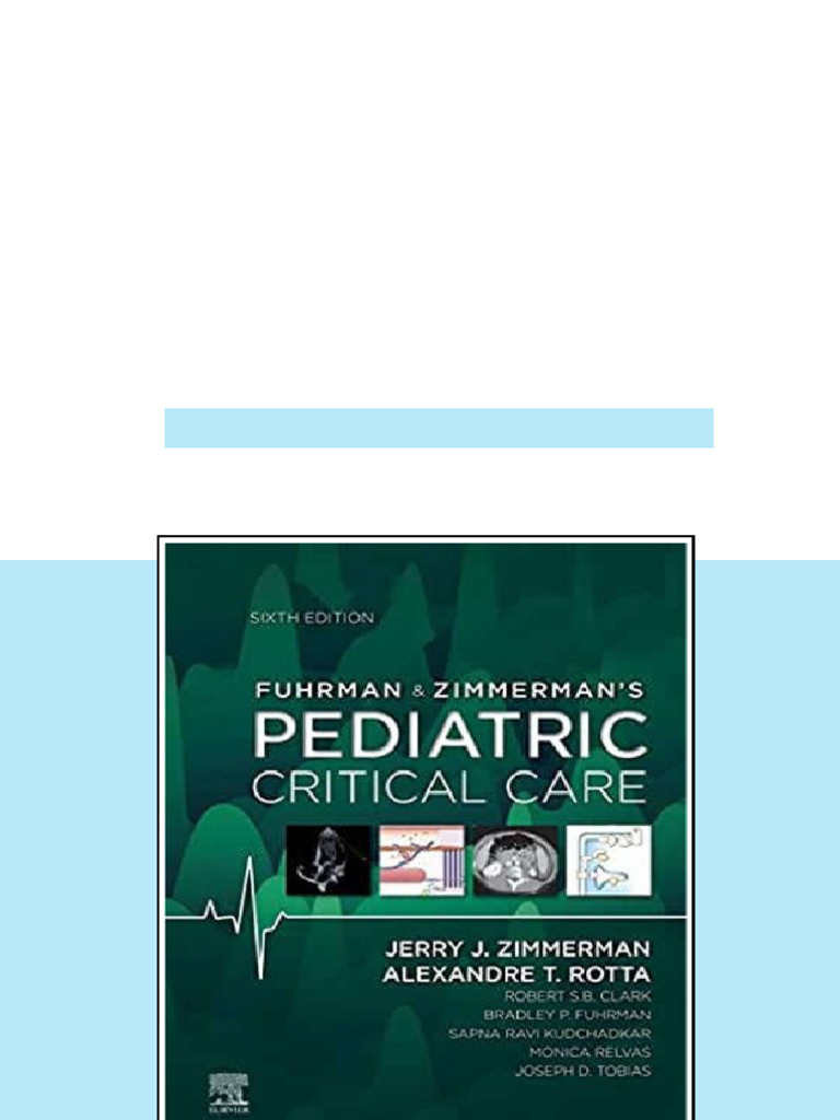 (Ebook) Fuhrman & Zimmerman's Pediatric Critical Care by Jerry J ...