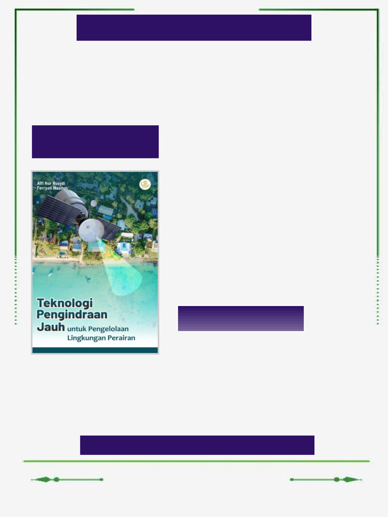 Teknologi Pengindraan Jauh untuk Pengelolaan Lingkungan Perairan Alfi ...