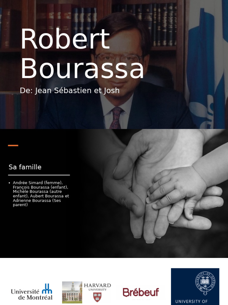 Robert Bourassa : Parcours et héritage | PDF