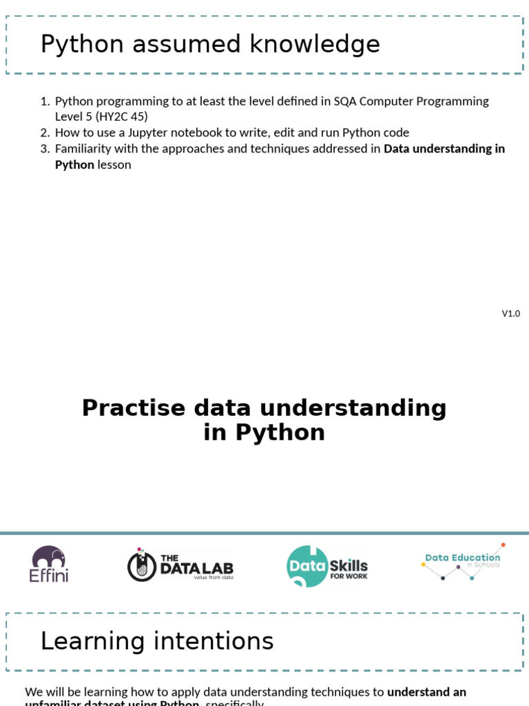 Practise Data Understanding in Python | PDF | Data | Metadata