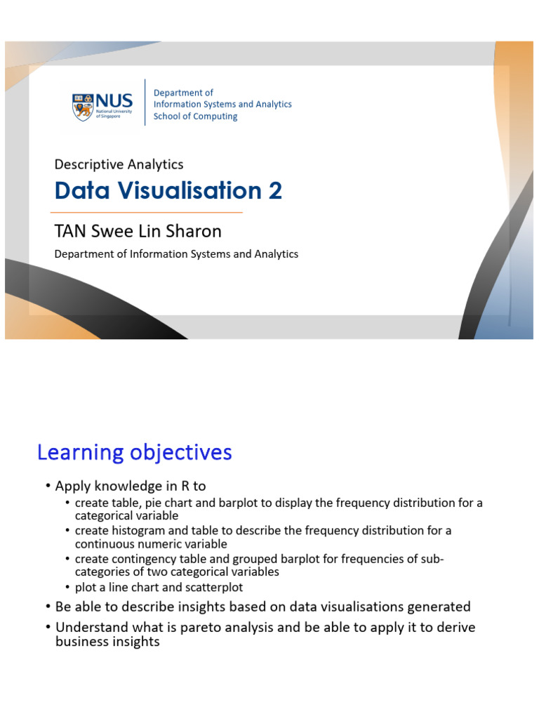 Data Visualization Techniques in R | PDF | Pie Chart