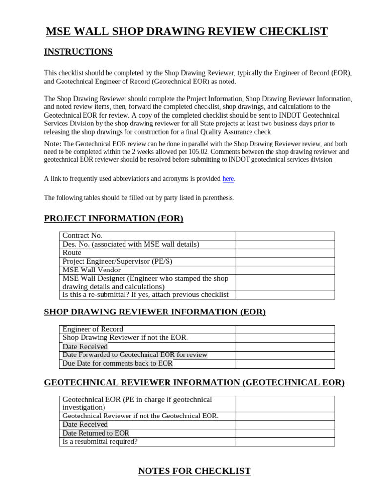 Mse Shop Draw Rev Check | PDF | Geotechnical Engineering | Stress ...