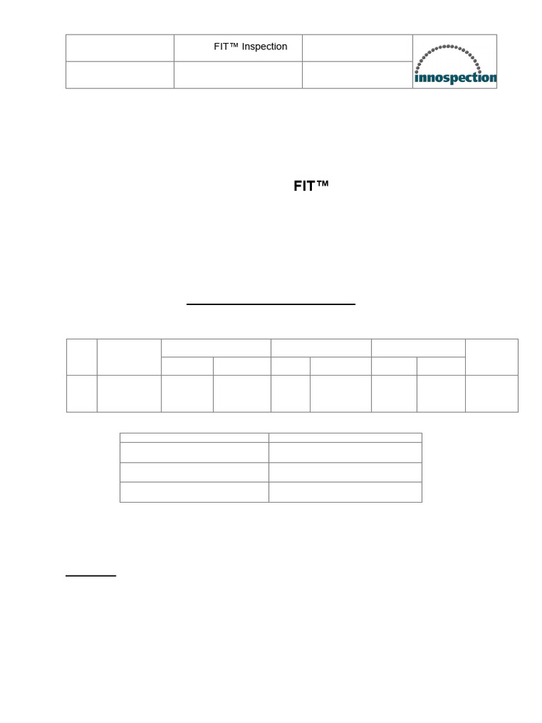 Flexible Riser Inspection Report | PDF | Camera | Image Scanner