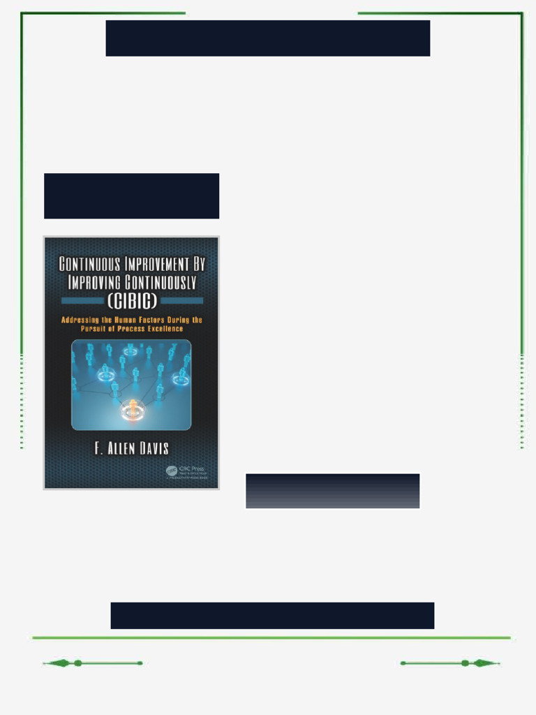 Continuous Improvement By Improving Continuously CIBIC Addressing the ...