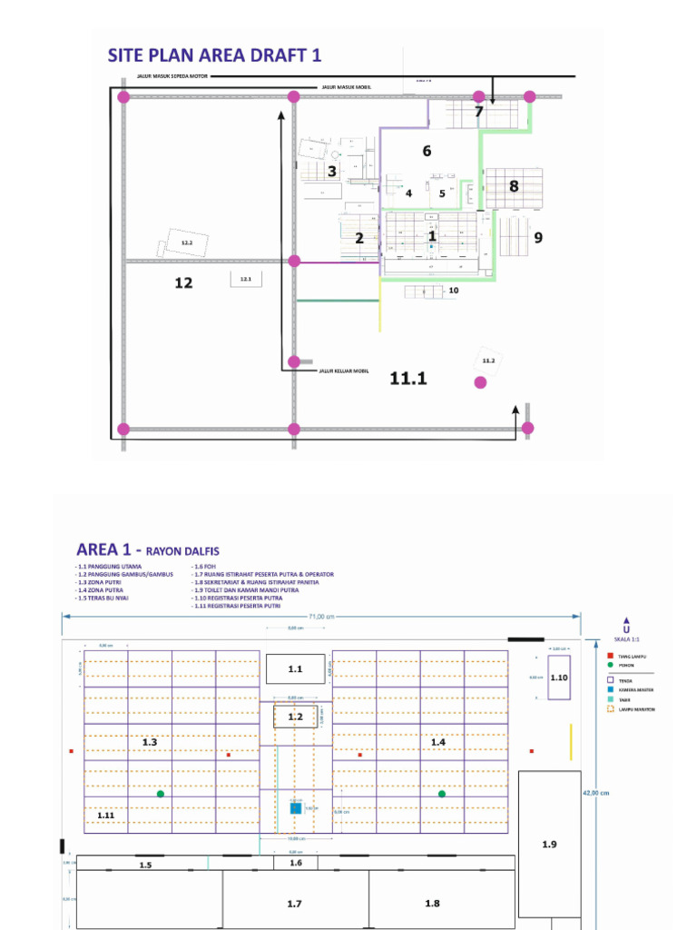 Site Plan Draft 1 | PDF