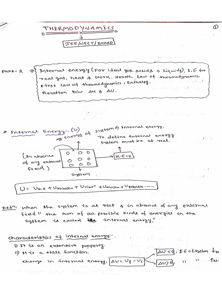 Thermodynamics Part 2 | PDF