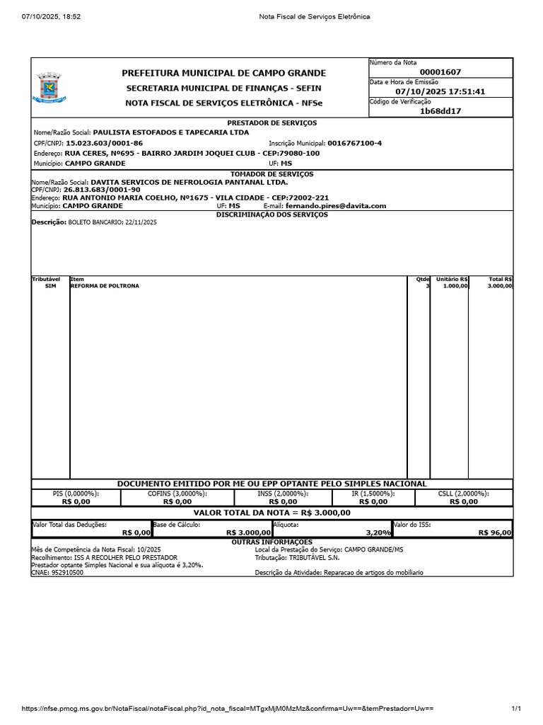DAVITA NFBR 1607 07-10-25 | PDF