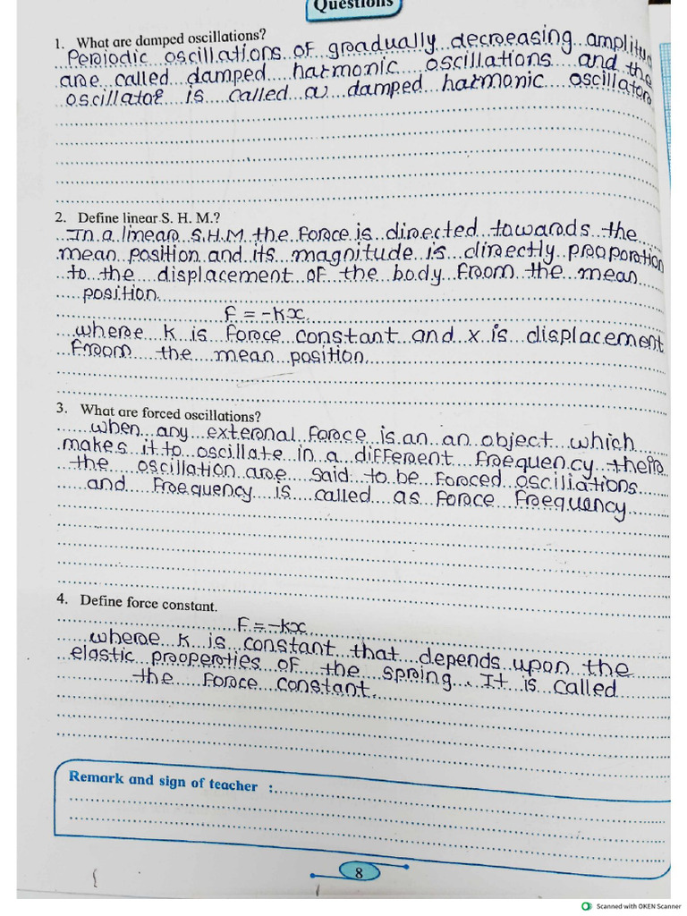 12th Practical Theory Question | PDF