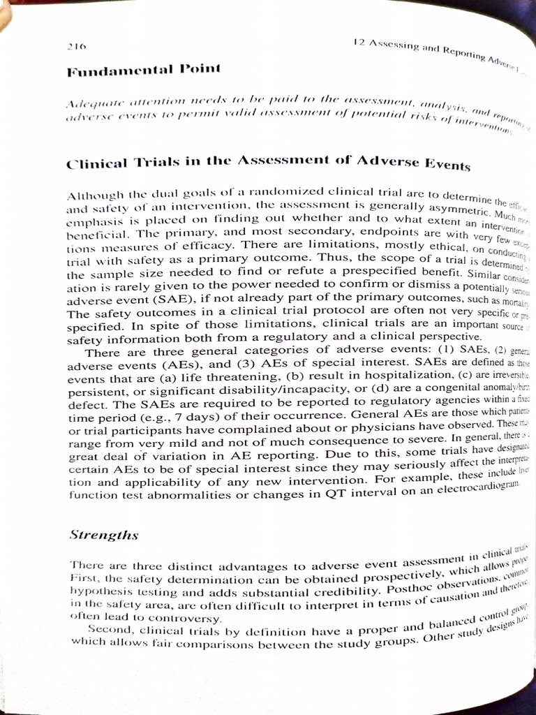Adverse Events | PDF | Clinical Medicine | Medicine