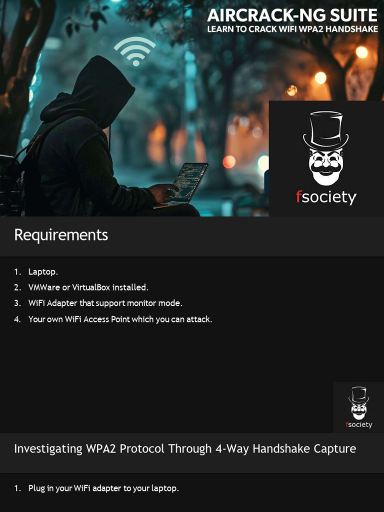 WPA2 4 Way Handshake Capture and Security Analysis 1766319938 | PDF ...