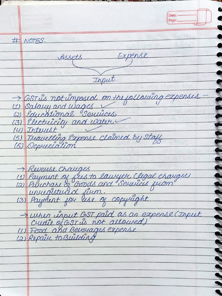 Expense Report with GST Details | PDF