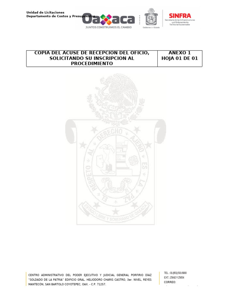 Guiás de Llenado Publica Estatal Obra P.U. 2018 | PDF