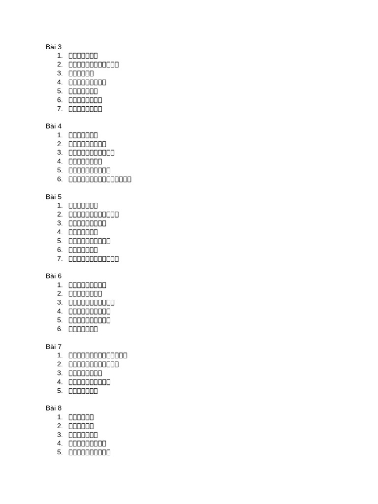 Fa25-Chn113- Câu Hỏi | PDF
