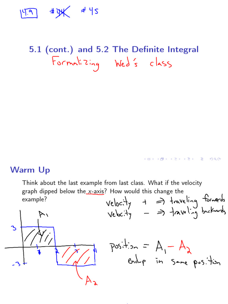 37 the Definite Integral | PDF | Integral | Area