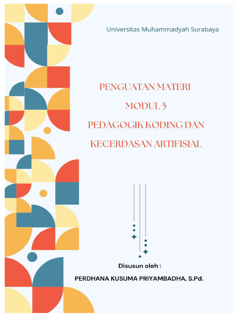 Pedagogik Koding dan AI untuk Guru | PDF