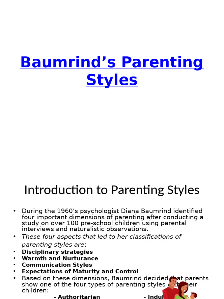 Baumrind S Parenting Styles 24112025 023811pm | PDF | Parenting ...