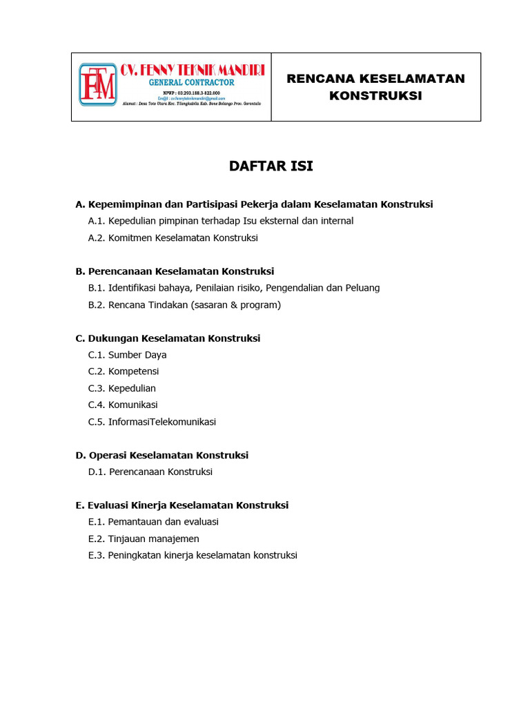 Master Tabel RK3K Terbaru | PDF