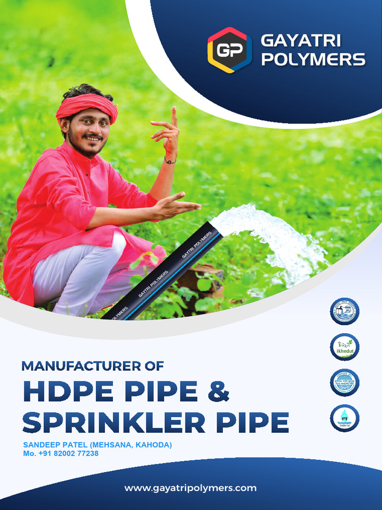 Gayatri Polymers Brouchure Jan 2024 - SANDEEP PATELpdf | PDF | Pipe ...