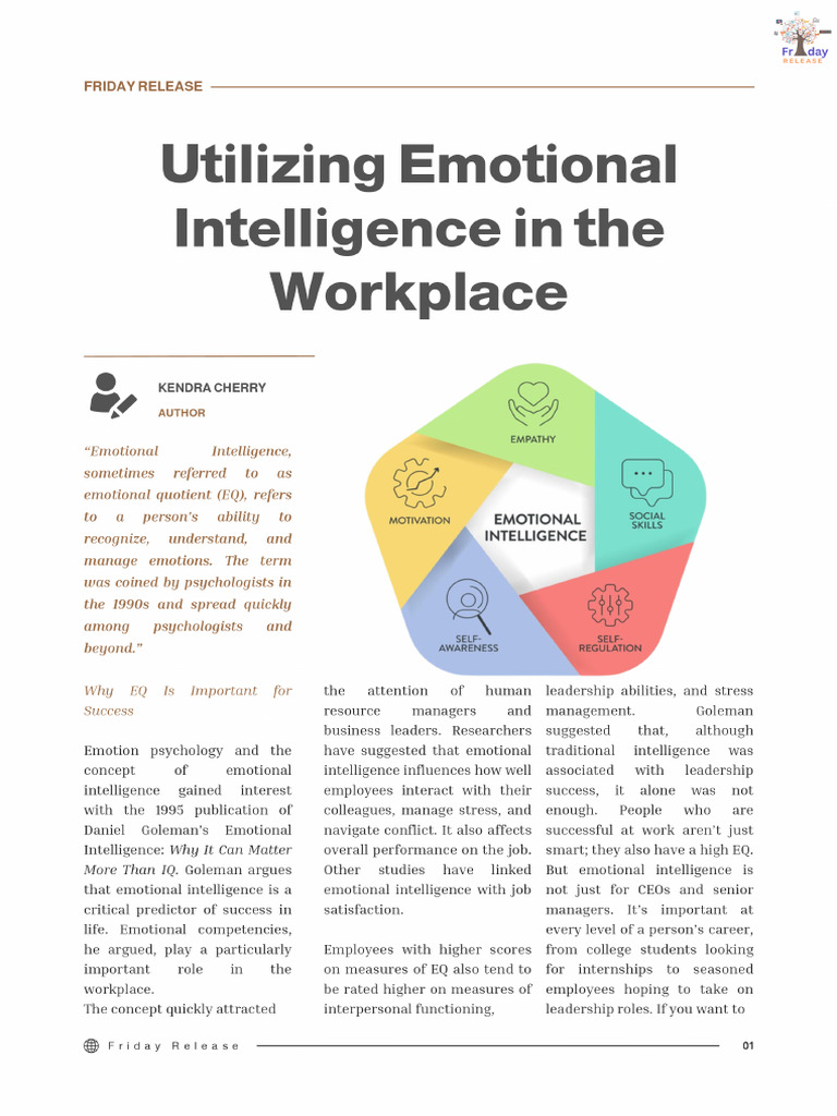 Friday Release V Emotional Intelligence | PDF
