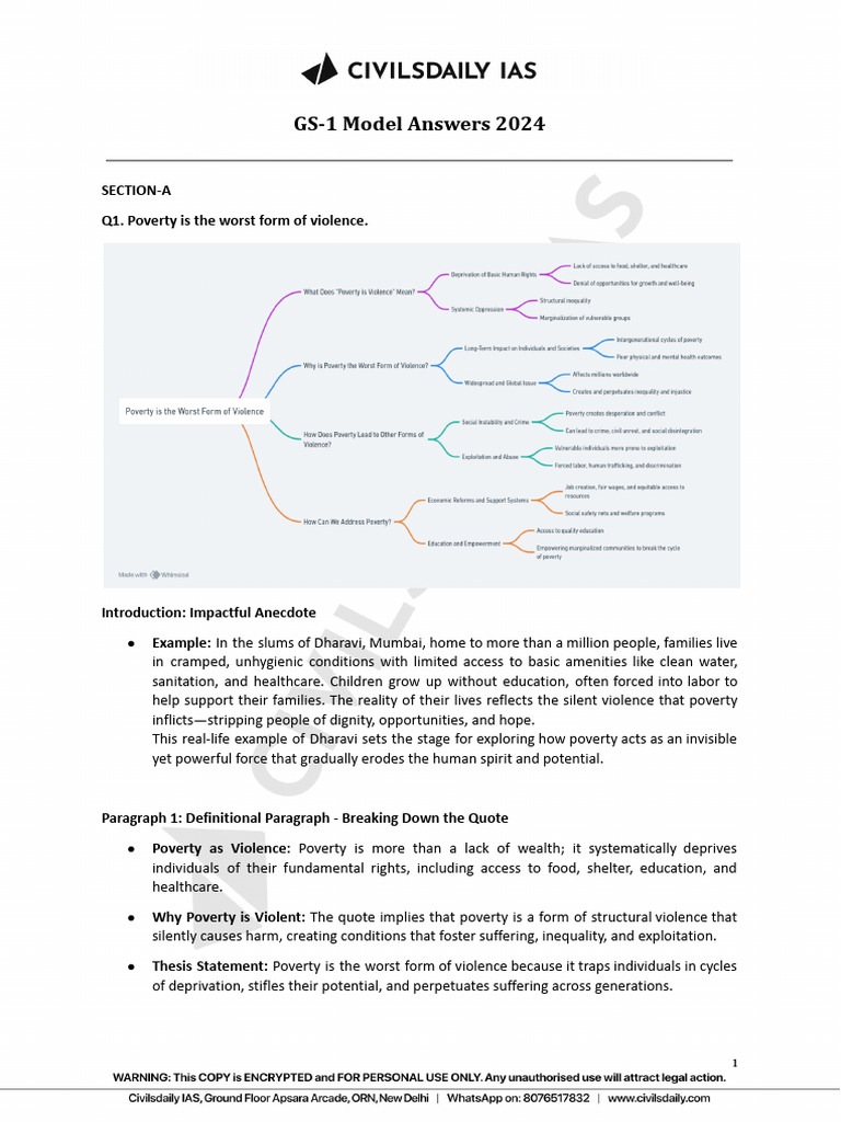Dominate Essay Core 02 2025 - Model Answers | PDF | Sustainability ...