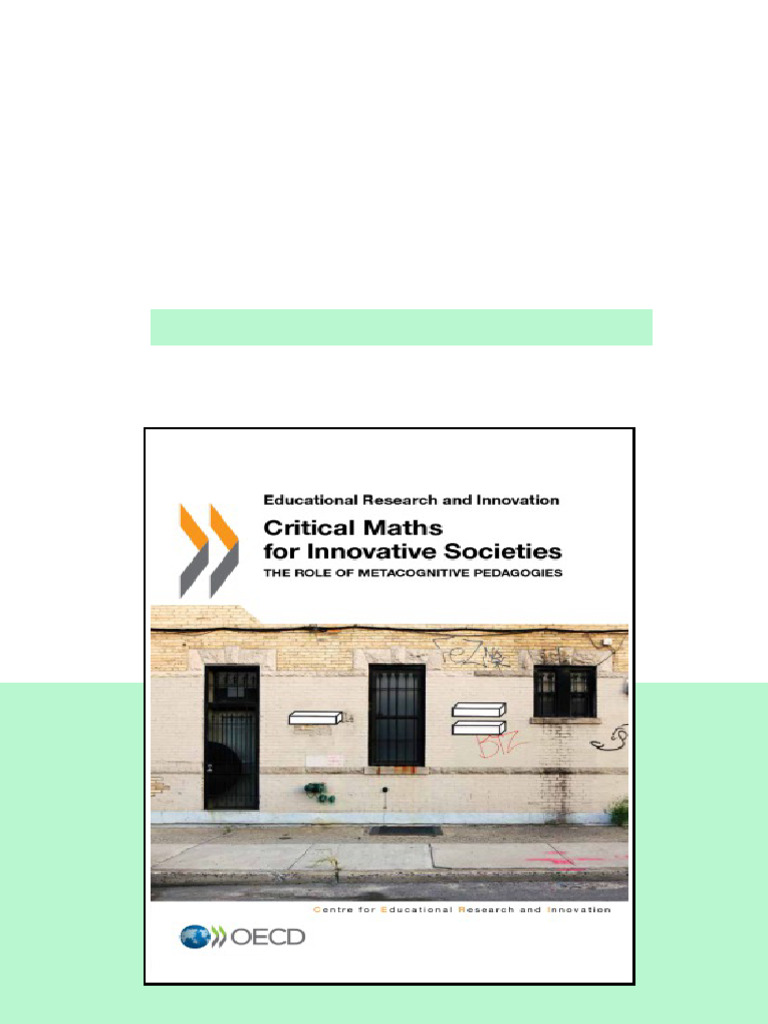 Educational Research and Innovation Critical Maths For Innovative ...