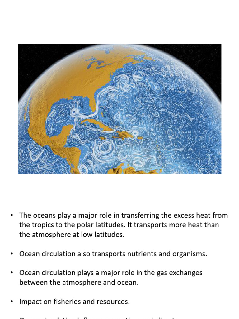 Ocean Circulation and Climate Impact | PDF | Oceans | Atmospheric ...
