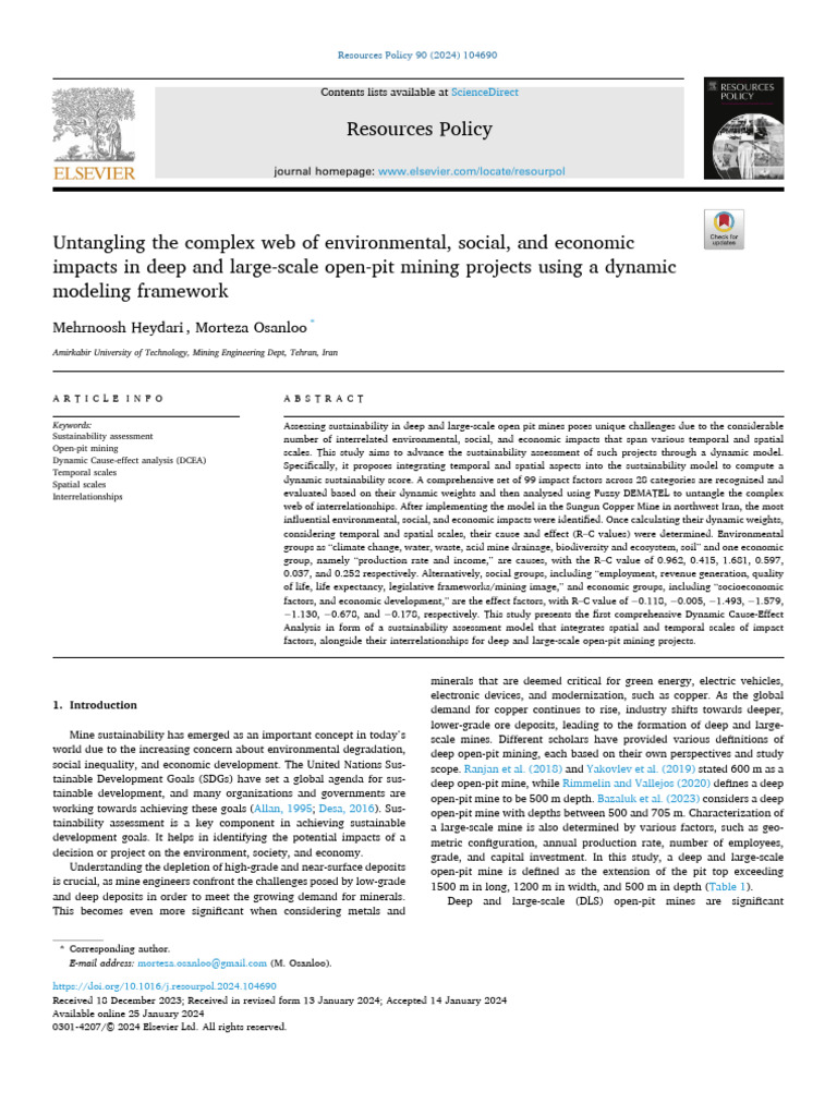 Untangling The Complex Web of Environmental, Social, and Economic | PDF ...