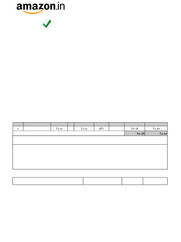 Invoice of Cricket Match Trophies | PDF | Invoice | Taxes