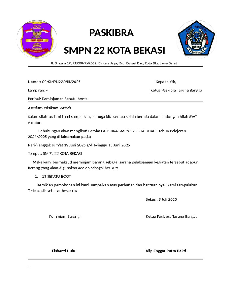 Peminjaman Barang 909876 | PDF