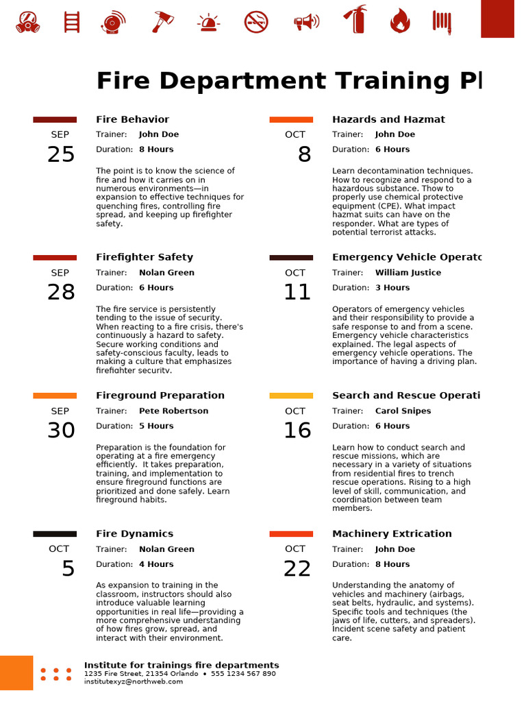 Fire Department Training Programs Overview | PDF | New York City Fire ...