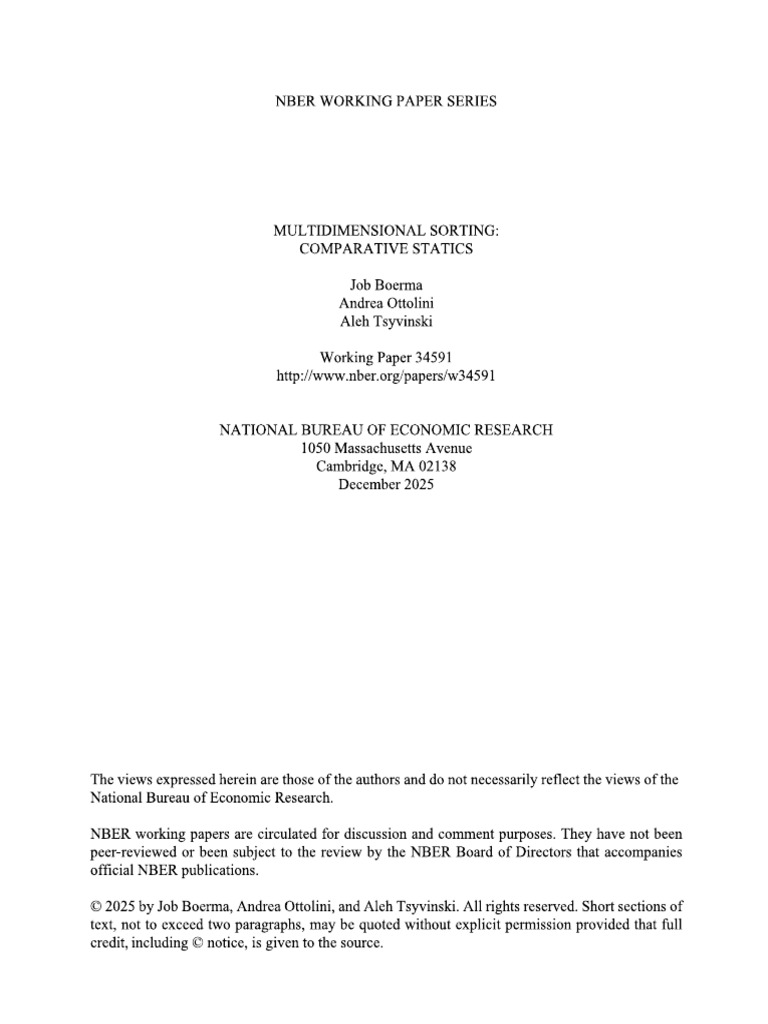 Comparative Statistics Research Paper | PDF